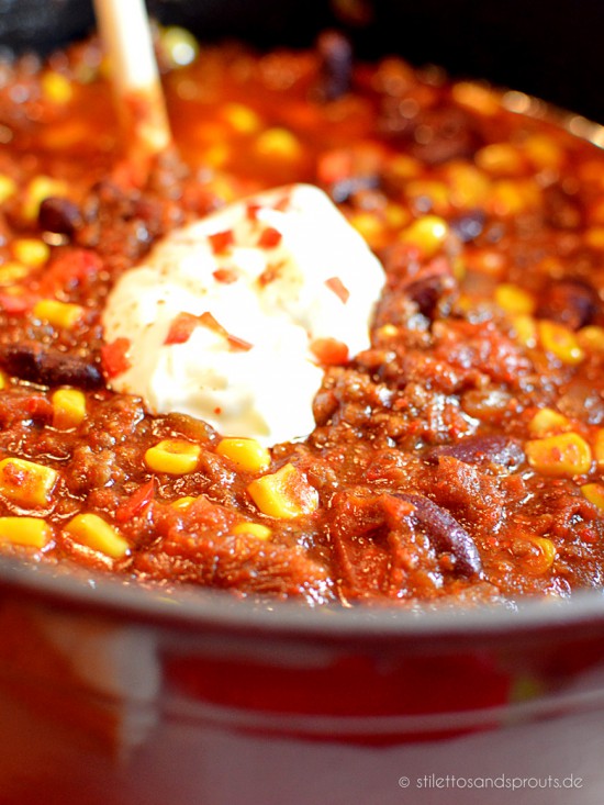 Chili con Carne nach Jamie Oliver - Stilettos & Sprouts