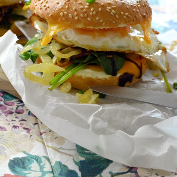 Breakfast Bagel – Stilettos & Sprouts